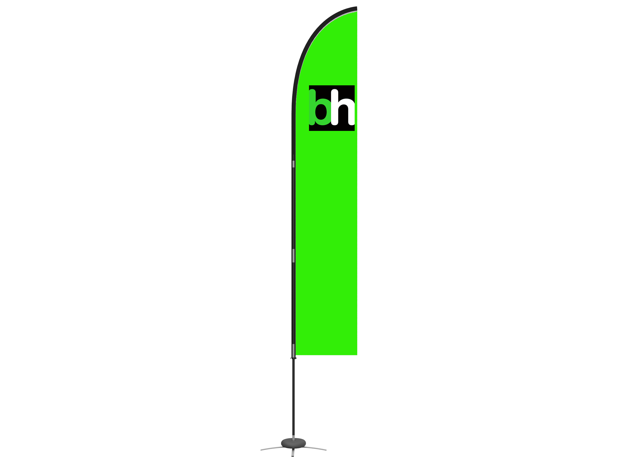 SINGLE SIDED - STRAIGHT FLAGS » BoothHound